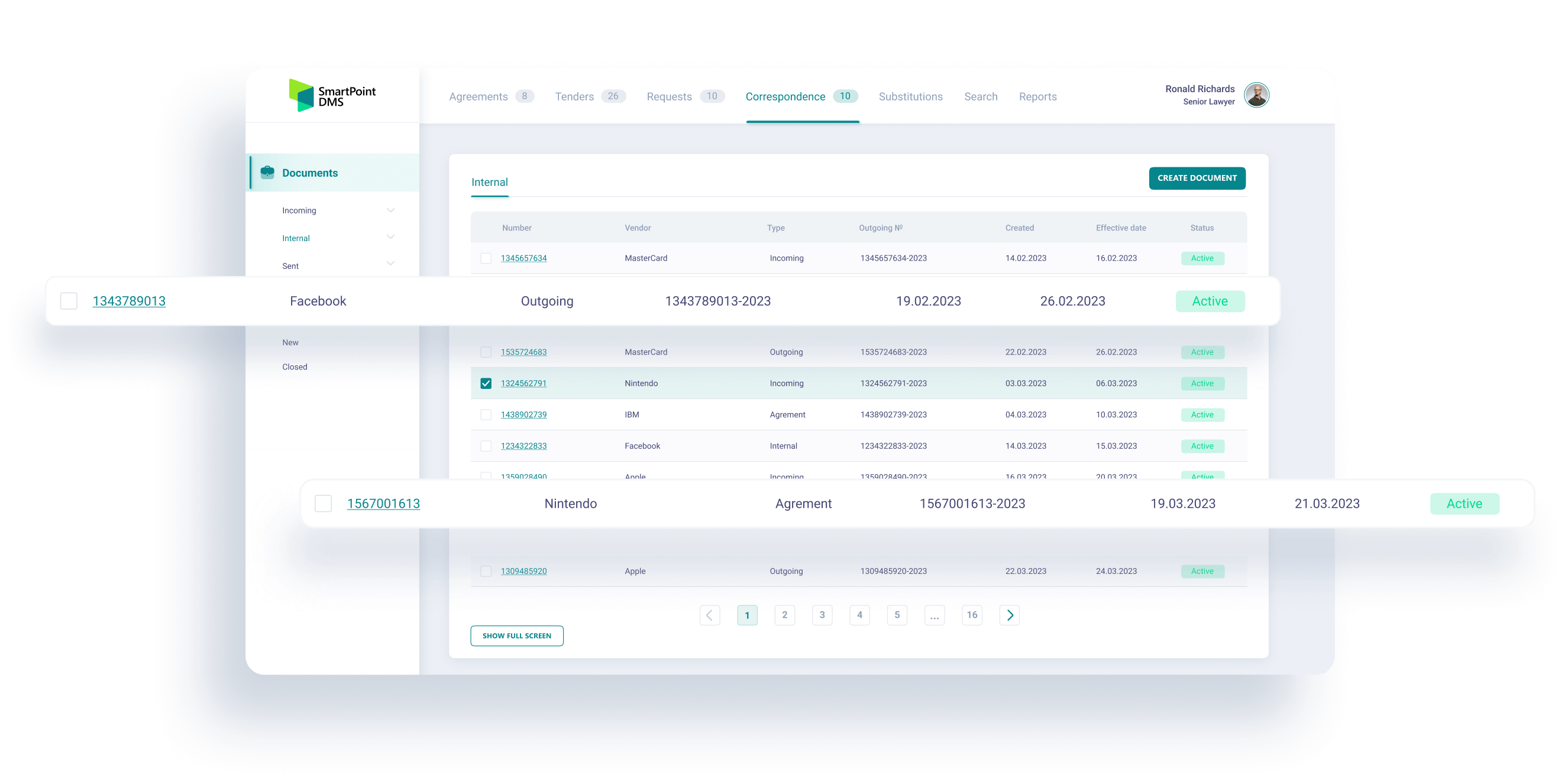 SmartPoint DMS electronic document management system